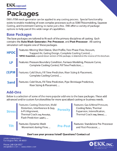 EKK, Inc. | Brochures